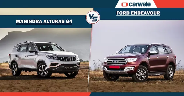 Spec comparison: Mahindra Alturas G4 Vs Ford Endeavour - CarWale