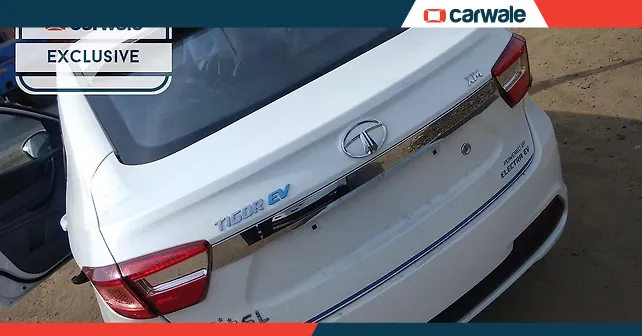 Tata Tigor EV XM variant spotted for the first time - CarWale