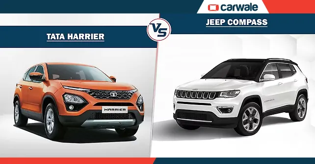 Spec comparison: Tata Harrier vs Jeep Compass - CarWale
