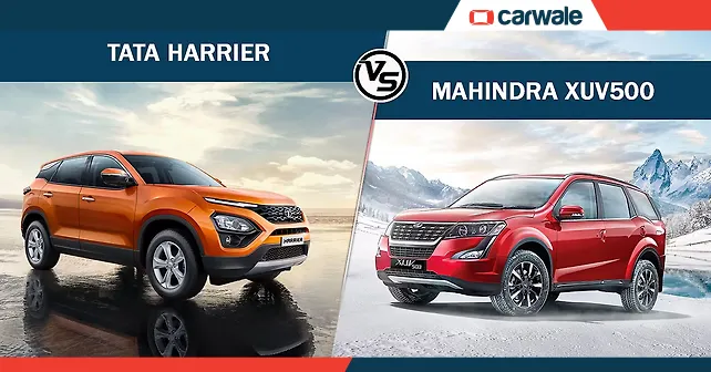 Spec Comparison: Tata Harrier vs Mahindra XUV500 - CarWale