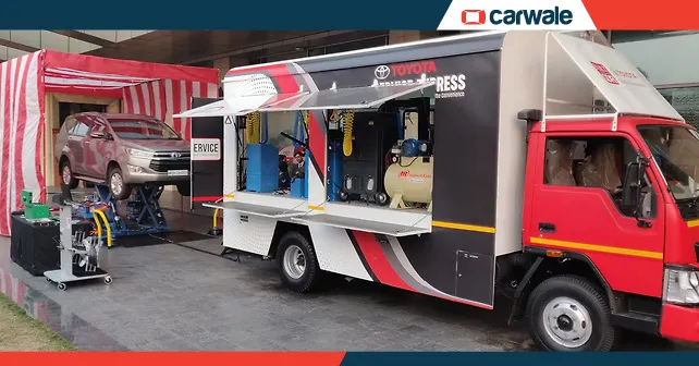 Toyota introduces Service Express doorstep car service - CarWale