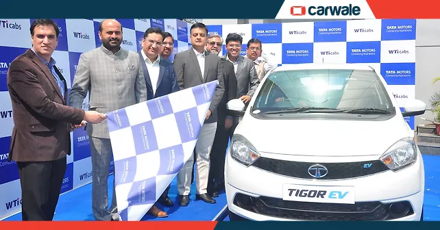 Tata Tigor EVs join Wise Travel India’s fleet - CarWale