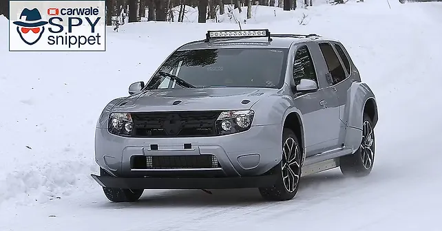 Exclusive Renault Duster EV spied testing CarWale