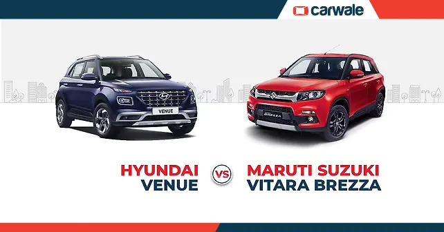 Hyundai Venue vs Maruti Vitara Brezza: Engine specs and dimensions ...