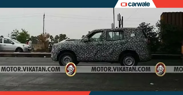 New-generation Mahindra Scorpio spotted testing for the first time in ...