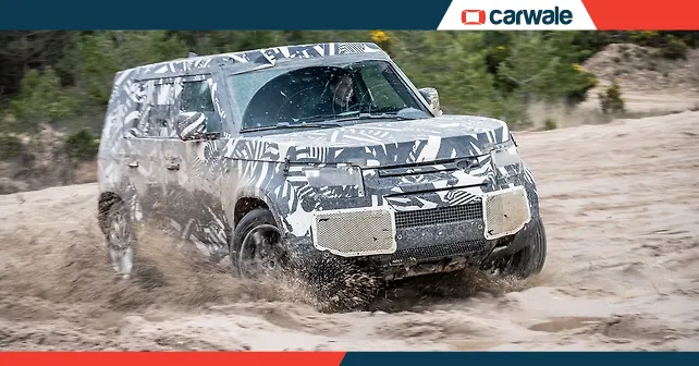Land Rover Defender spotted testing in India - CarWale