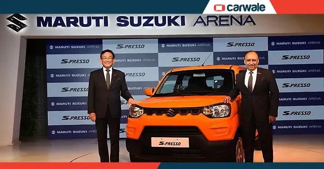 Maruti S-Presso launched in India; prices start at Rs 3.69 lakhs - CarWale
