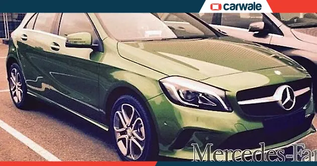 Mercedes-Benz A-Class facelift spotted - CarWale