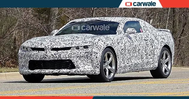 Multiple variants of next-gen Chevy Camaro spotted on test - CarWale