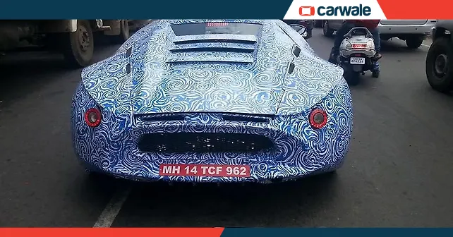 DC Avanti spied with different tail lamps - CarWale