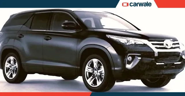 Toyota's new Fortuner previewed through new renderings - CarWale