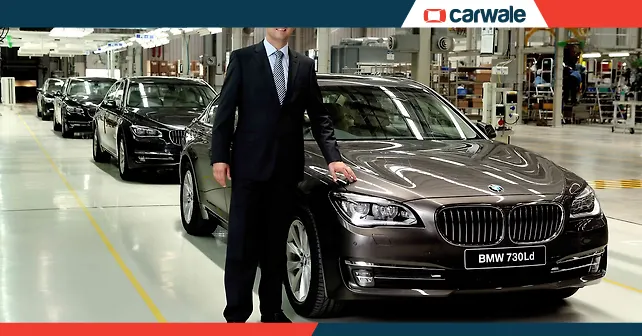 BMW India roll out its first locally assembled 7 Series in India - CarWale