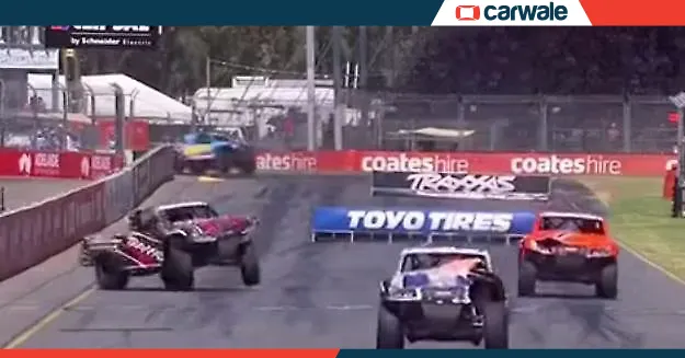 Video: Stadium Super Trucks take racing to whole new levels of crazy ...