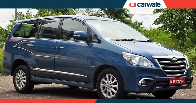 Toyota Innova facelift Z variant launched for Rs 15.07 lakh - CarWale
