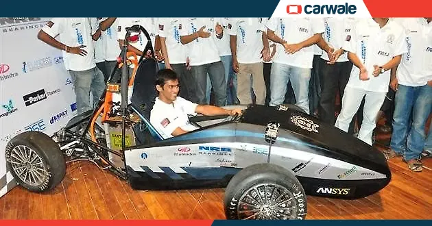IIT Bombay unveils India's first electric racecar - CarWale