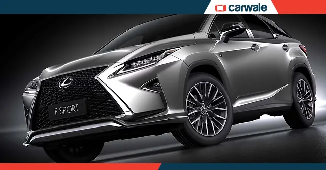 New Lexus RX range to feature turbo power - CarWale