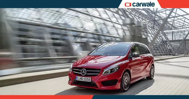 Mercedes-Benz B-Class facelift officially revealed - CarWale