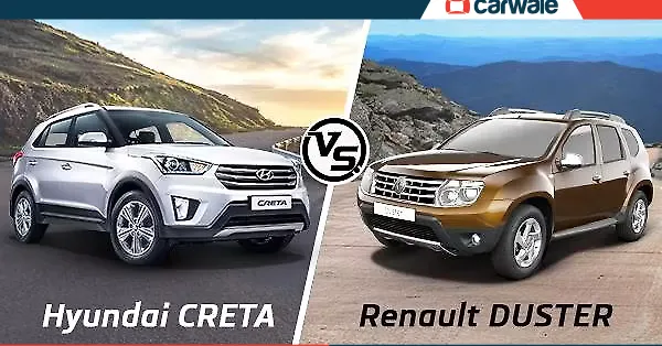 CarWale comparison: Hyundai Creta VS Renault Duster - CarWale