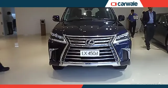 Lexus LX 450d launched in India at Rs 2.32 crore - CarWale