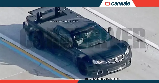 First pictures of mid-engined Chevrolet Corvette test vehicle surface ...