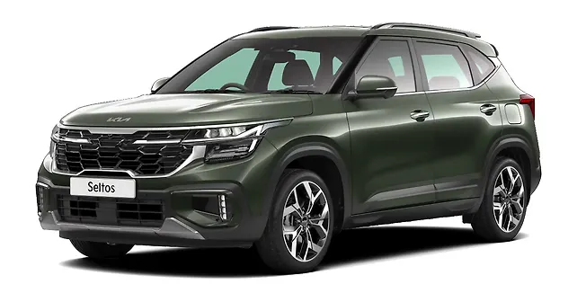 Kia Seltos Intense Red with Aurora Black Pearl Colour - CarWale