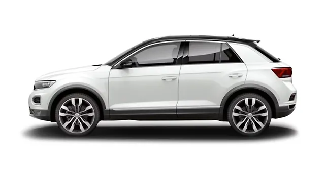 Volkswagen T-Roc Pure White Colour, 6 T-Roc Colour Images - CarWale