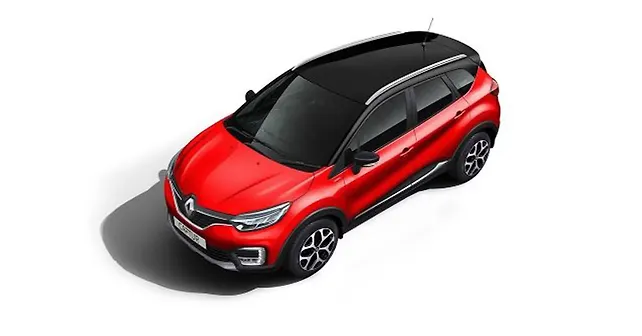Renault Captur Mahogany Brown/Marble Ivory Colour - CarWale