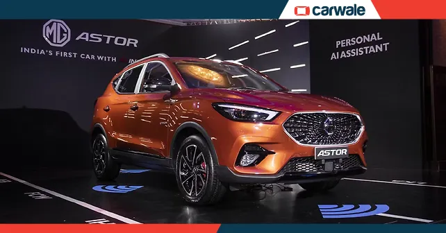 New MG Astor to be offered in five colours - CarWale