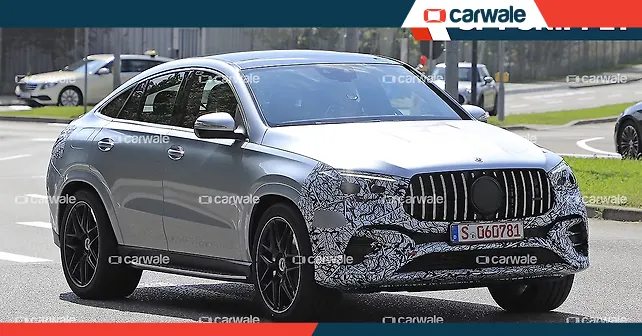 New Mercedes-Benz GLE Coupe facelift begins testing - CarWale