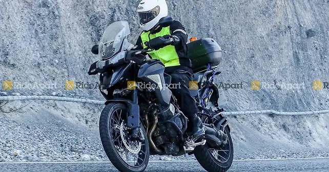 New Triumph Tiger 1200 spotted without camouflage - BikeWale