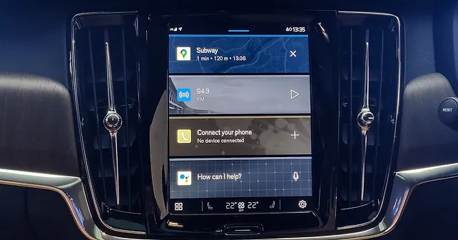 Volvo S90 [2021-2022] Infotainment - CarWale
