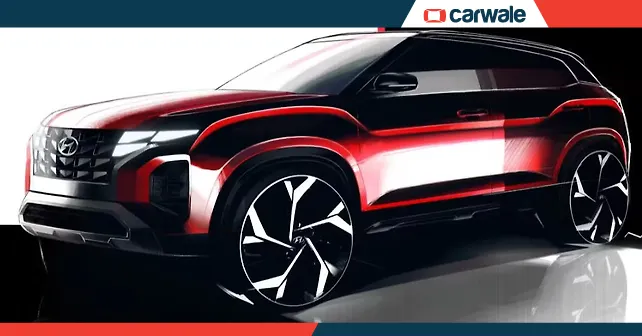 Hyundai Creta Facelift first design sketches revealed - CarWale