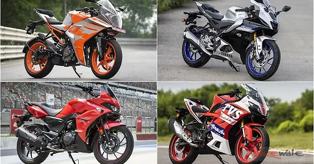 Most affordable fully-faired bikes to buy in India: 2021 KTM RC 200 ...