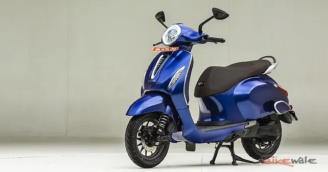 Upcoming new Bajaj electric scooter spotted for the first time - BikeWale