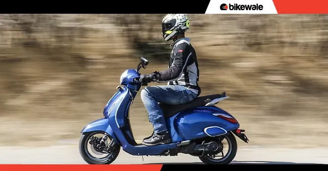 Bajaj’s upcoming electric scooter spied testing again - BikeWale