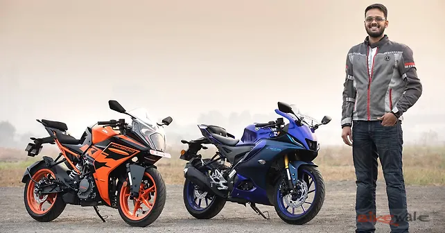 2022 KTM RC 200 vs Yamaha YZF R15 V4: Comparison Test Review - BikeWale