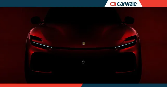 New Ferrari Purosangue SUV officially teased; debut confirmed later ...