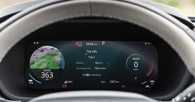 Tata Curvv EV Instrument Cluster - CarWale