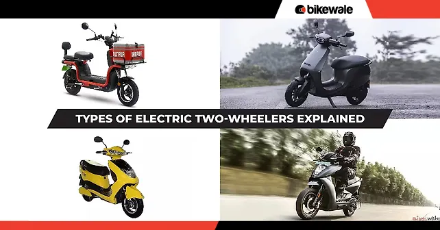 Types of electric two-wheelers explained - BikeWale