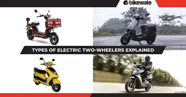 Types of electric two-wheelers explained - BikeWale