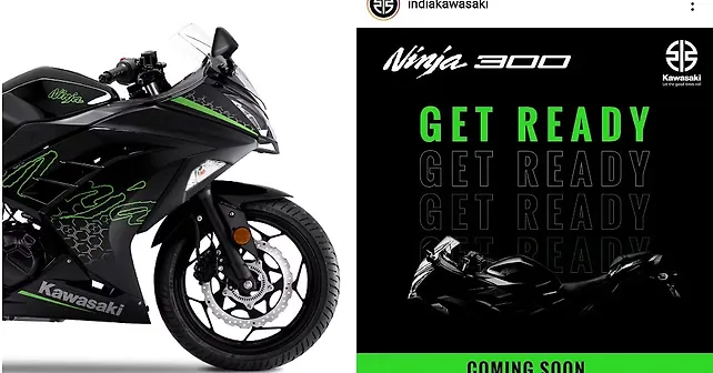 Updated Kawasaki Ninja 300 teased ahead of launch - BikeWale