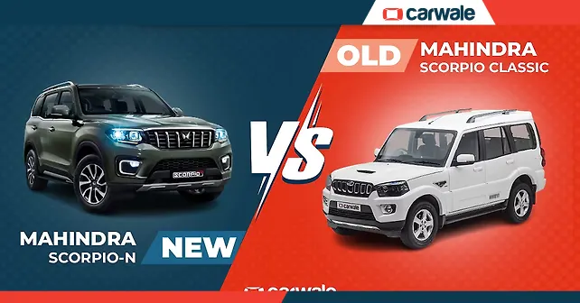 Mahindra Scorpio-N vs Mahindra Scorpio Classic – Exterior design compared - CarWale