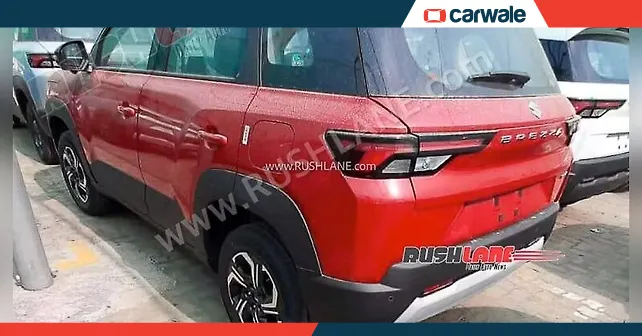 New Maruti Brezza interior spied; electric sunroof confirmed - CarWale