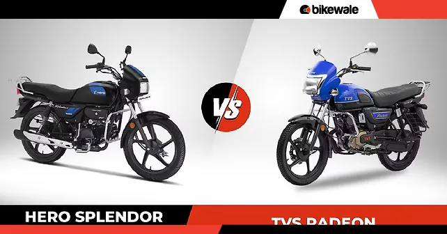 Hero Splendor Plus XTEC vs TVS Radeon: Competition Check - BikeWale