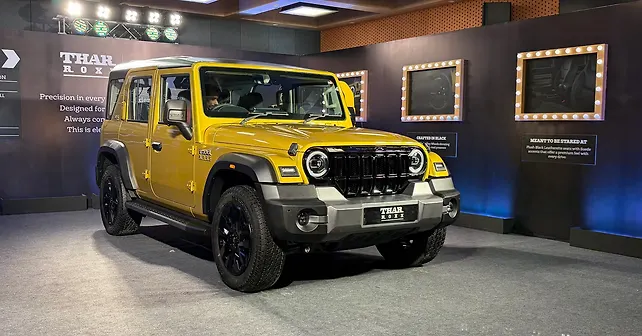 Thar Roxx Rear View Image, Thar Roxx Photos in India - CarWale