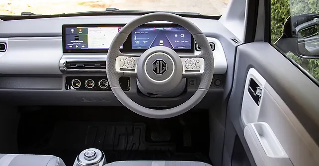 MG Comet EV Steering Wheel - CarWale