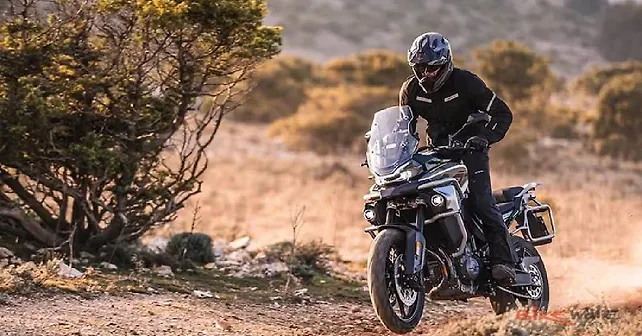 CFMoto takes the veils off its latest 800cc adventure bike - BikeWale