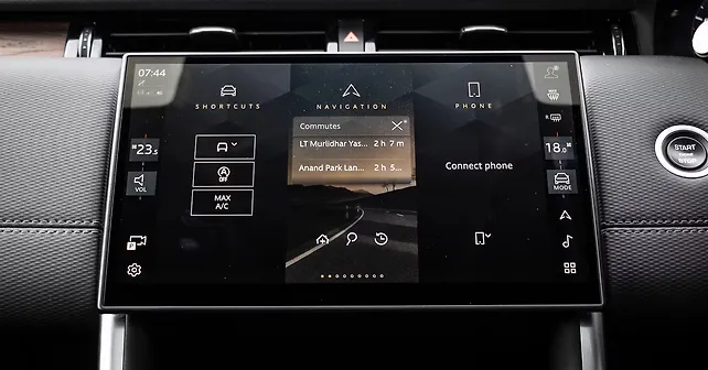 Land Rover Discovery Sport Infotainment - CarWale