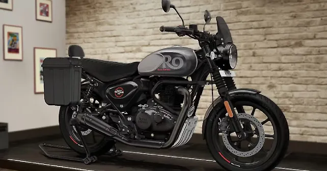 Royal Enfield Hunter 350 accessories revealed - BikeWale