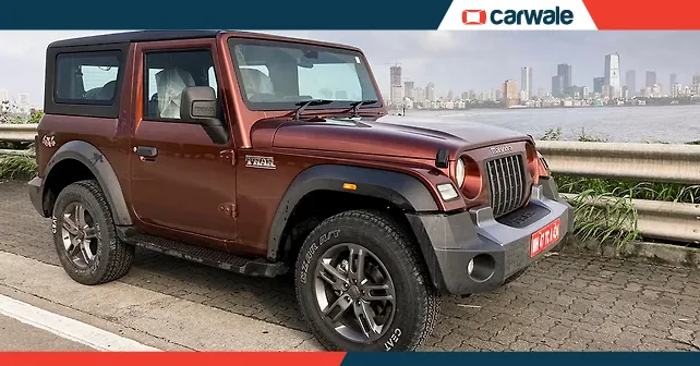 Mahindra Thar colour options revised; gets the new brand logo - CarWale